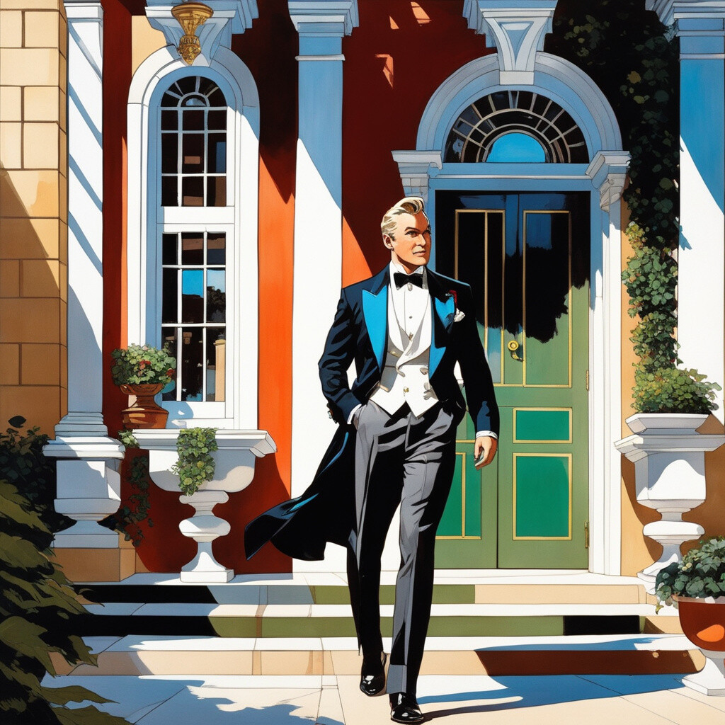 ArtStation - man in a suit