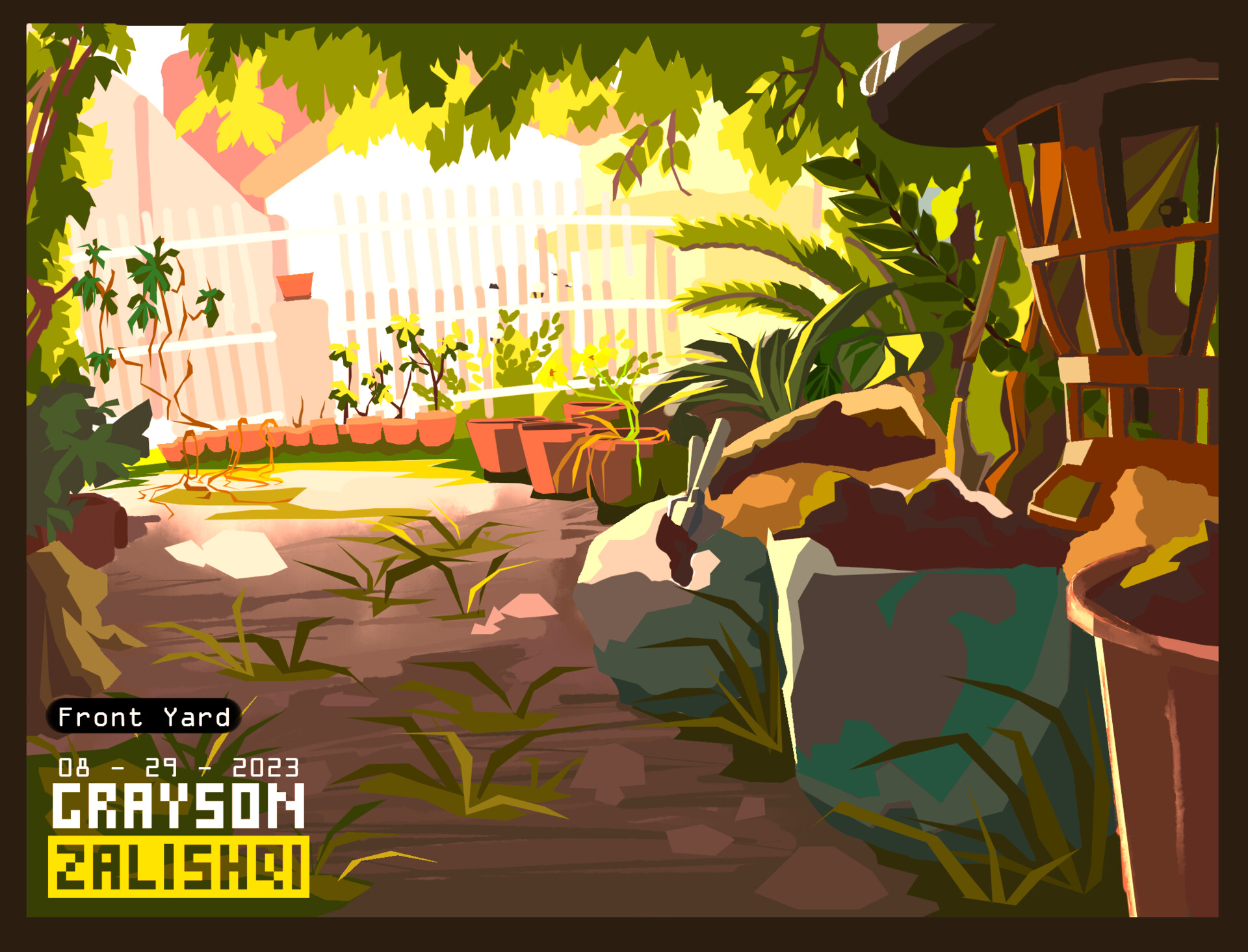 ArtStation - Front Yard