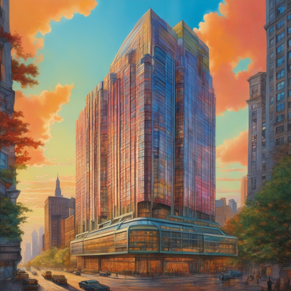 ArtStation - great city buildings #3