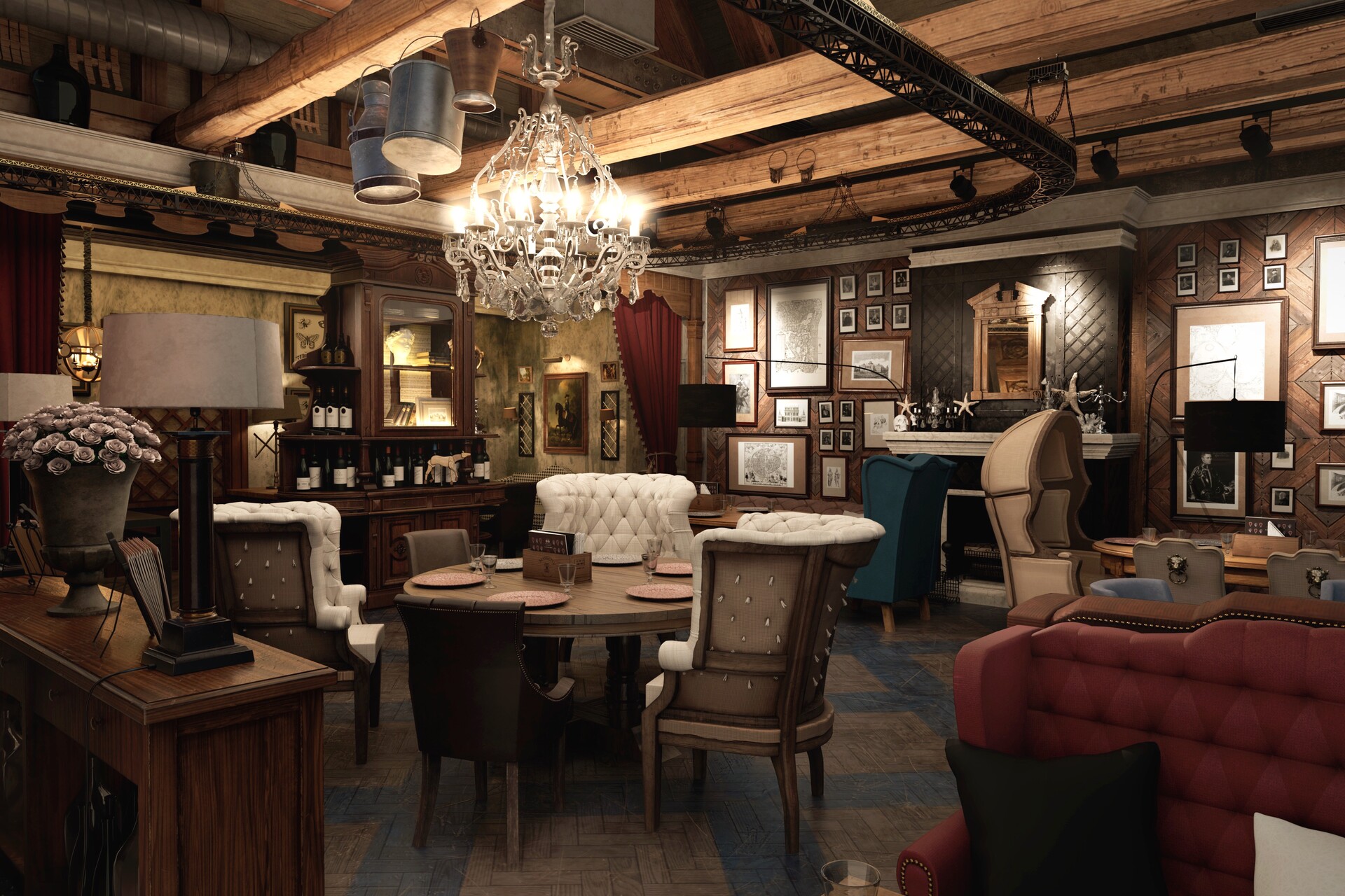 ArtStation - Restaurant