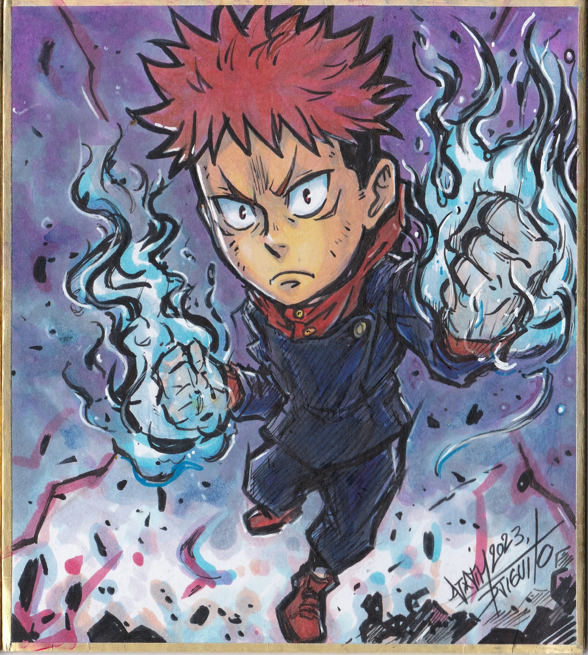 ArtStation - Chibi Yuji Itadori