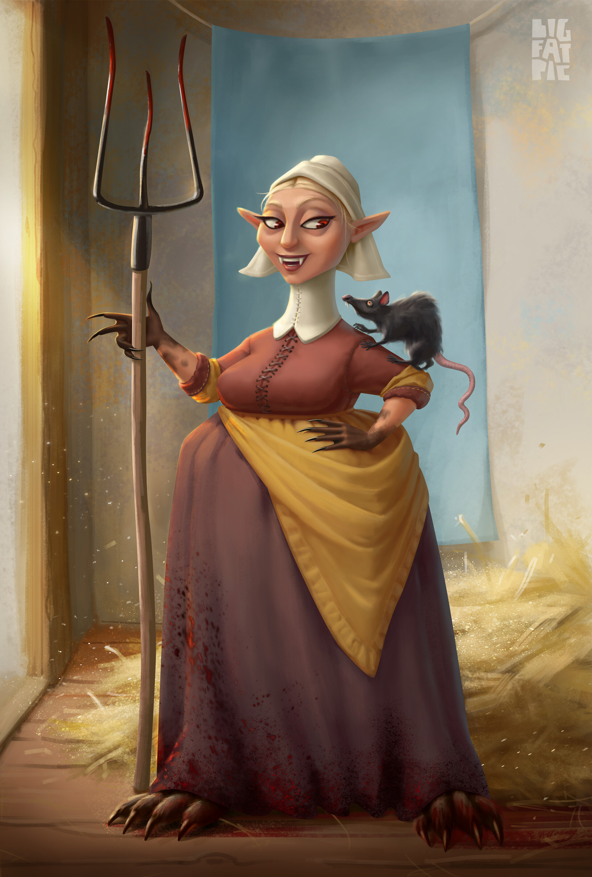 ArtStation - The Age of Vampires. Flemish