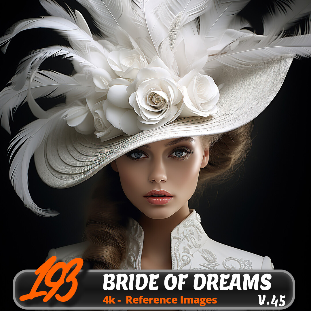 ArtStation - BRIDE OF DREAMS VOL.45/ 4K/ Reference Image