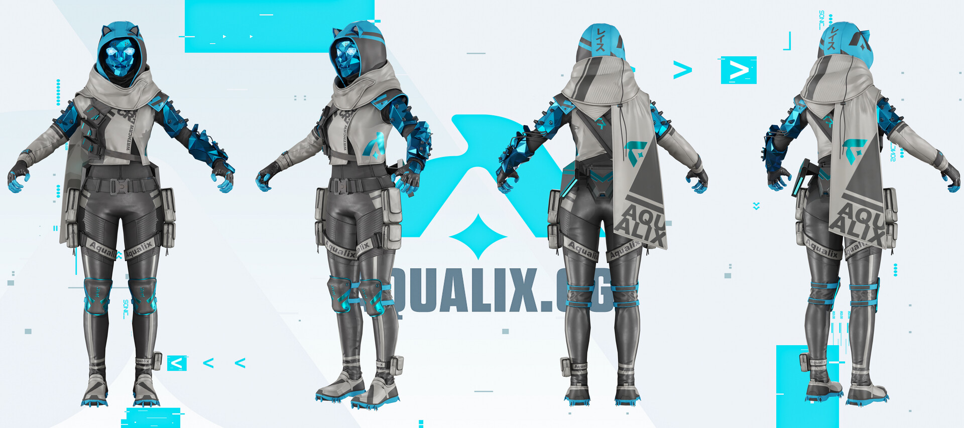 ArtStation - Custom Apex Recolor for Aqualix