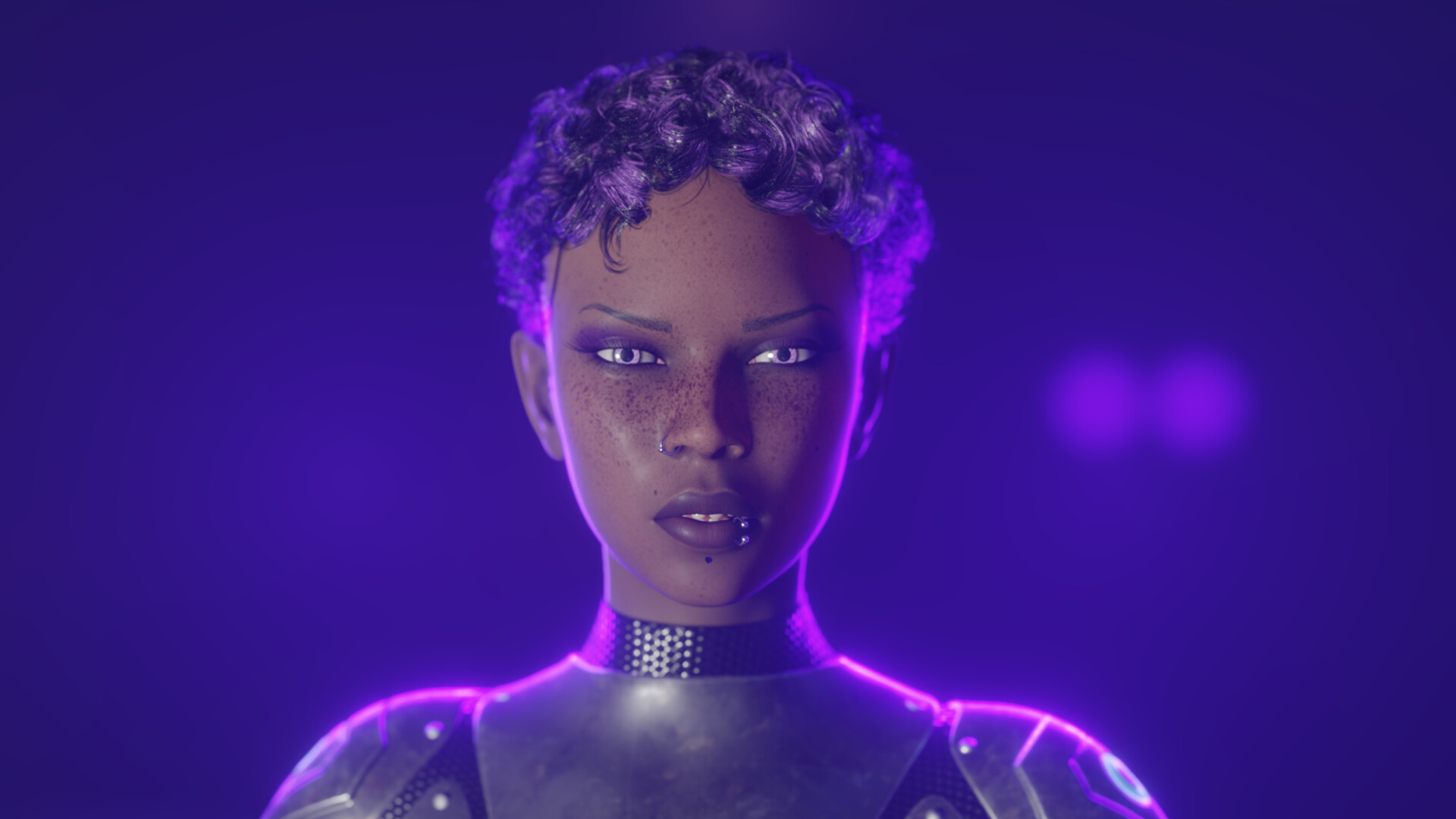 ArtStation - Cybergirl E.V.A