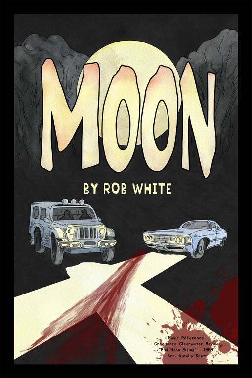 ArtStation - Illustrations for comic "Moon" by Rob White