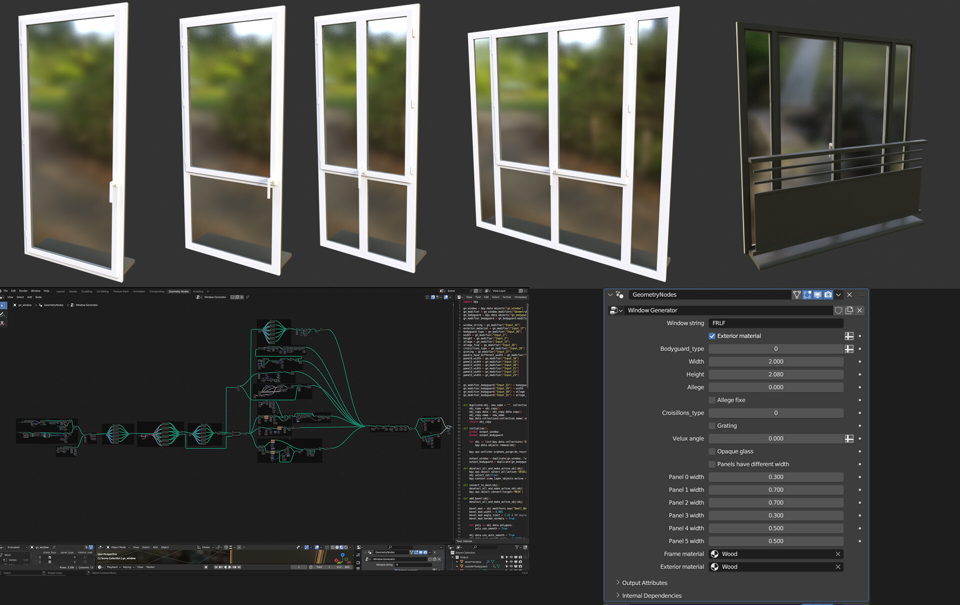 ArtStation - Window generator (2023)