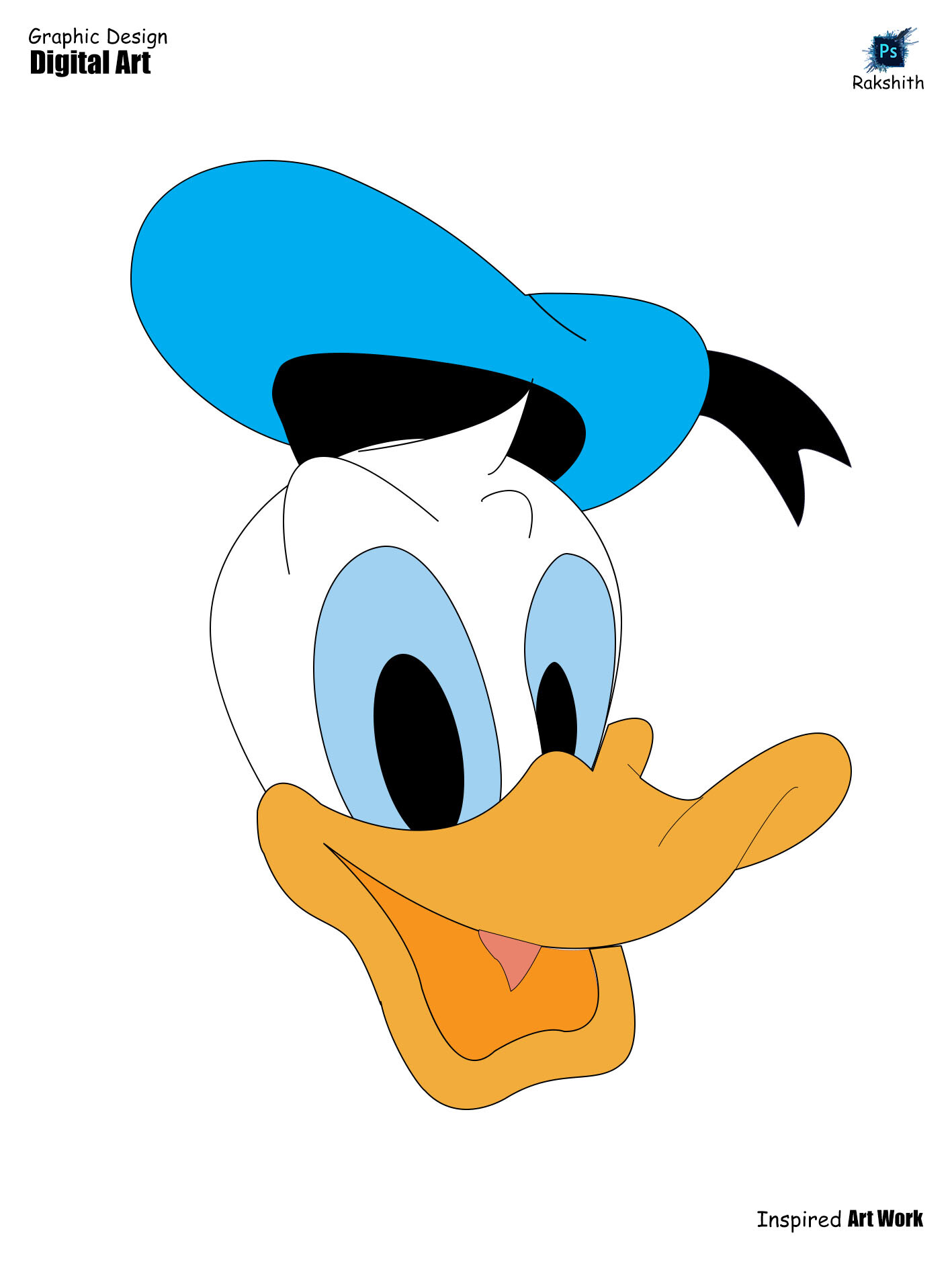 ArtStation - Basic Donald Duck Design