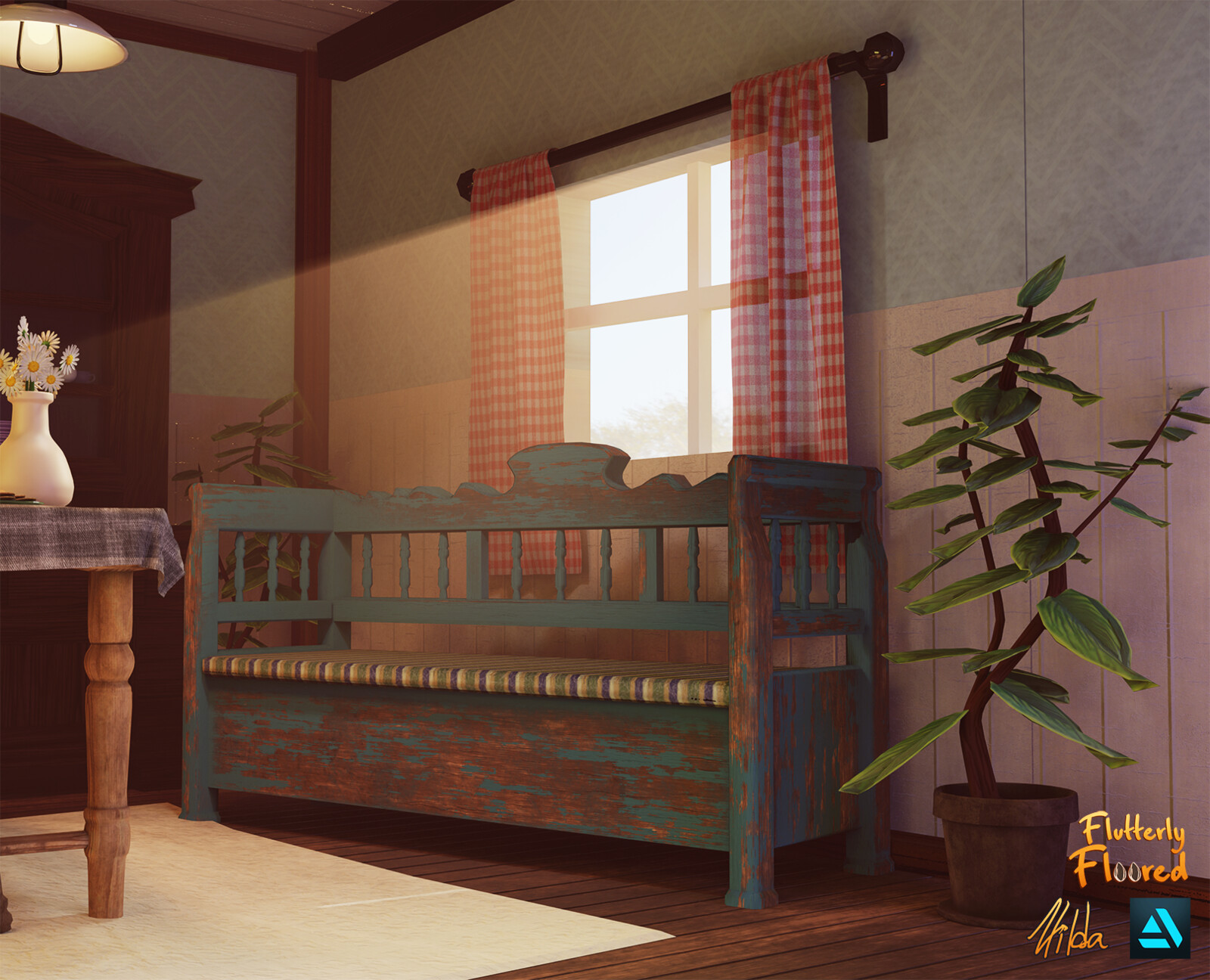 Hilda - Cottage dining room