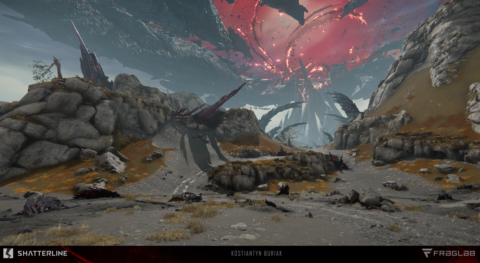 Kostiantyn Buriak - Shatterline - Expedition Map