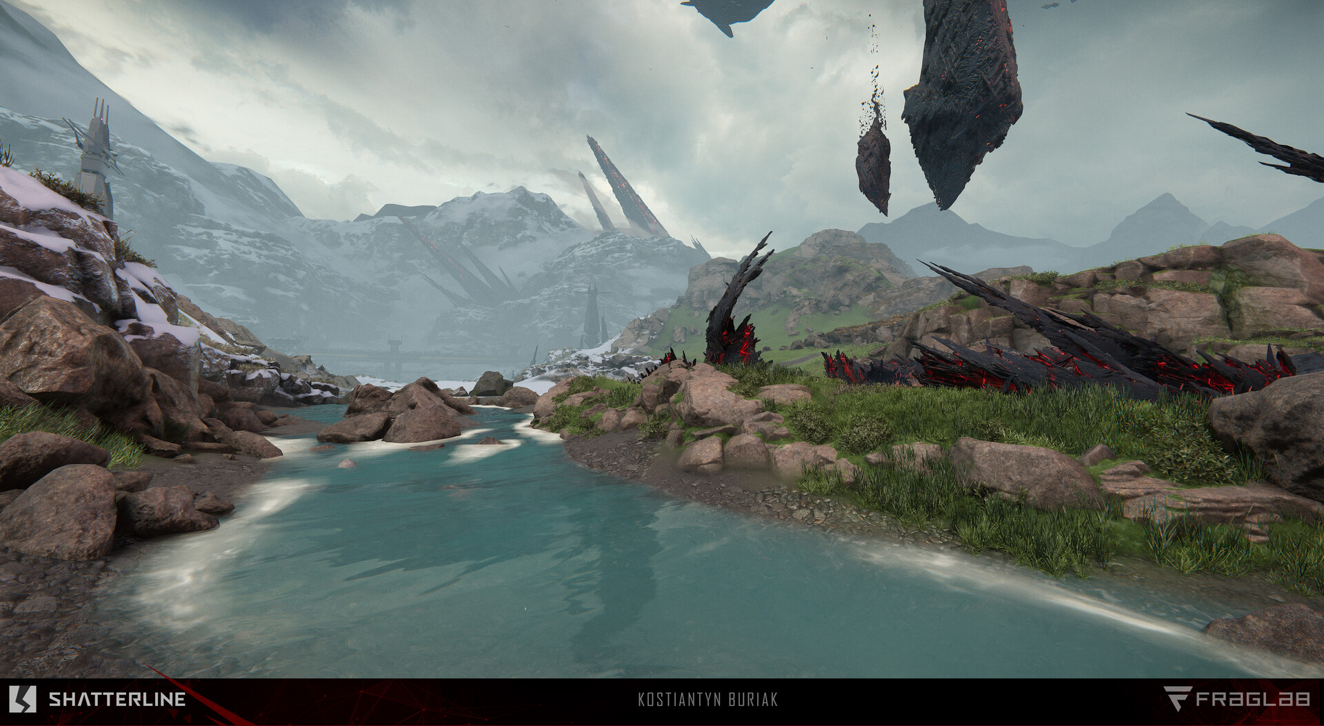 Kostiantyn Buriak - Shatterline - Expedition Map