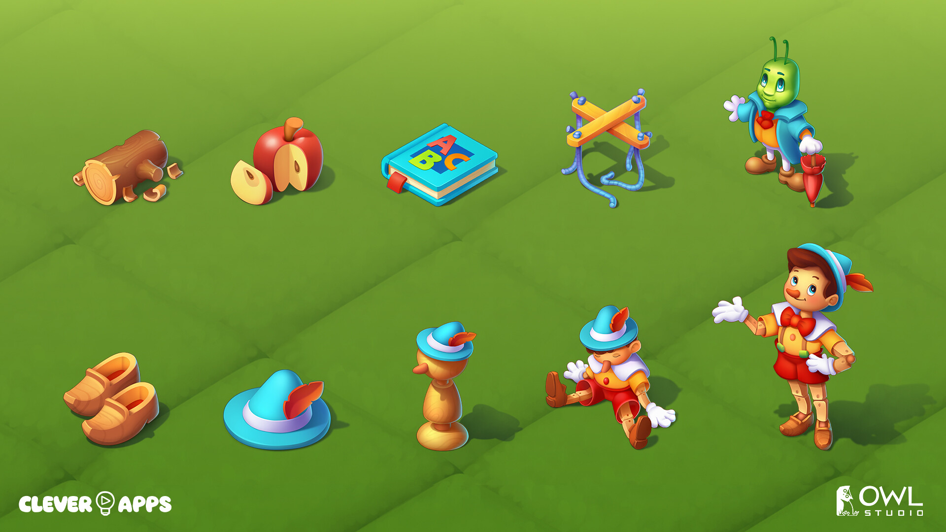 OWL Studio - Merge Game - Objects & Props - Part 7