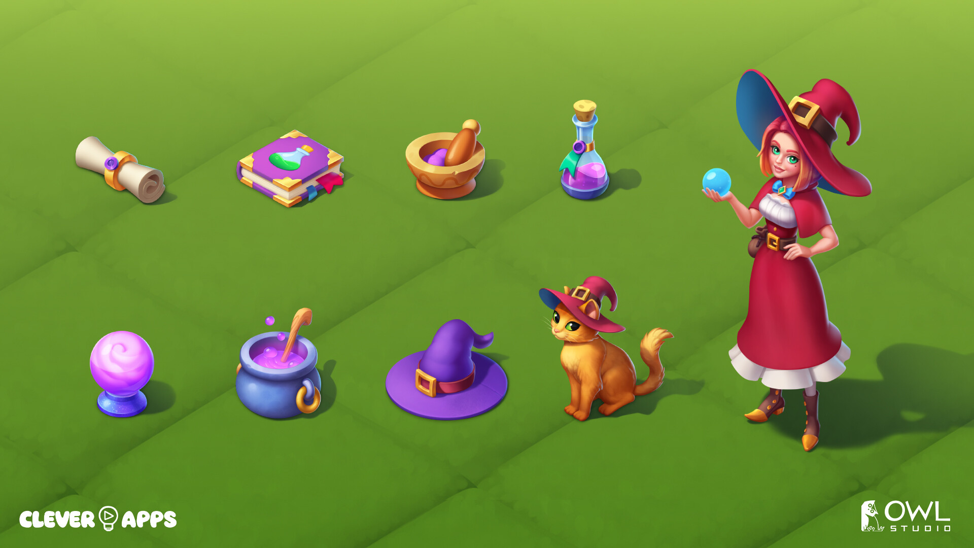 OWL Studio - Merge Game - Objects & Props - Part 10