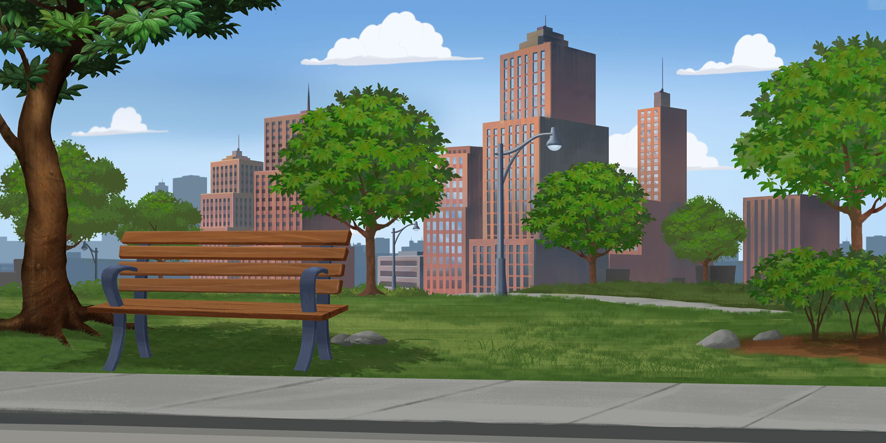 ArtStation - City Background for Animation