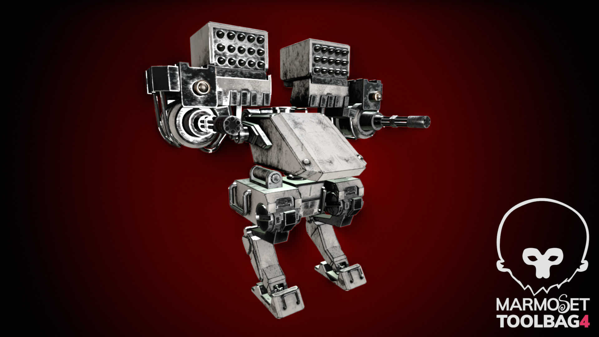 ArtStation - Armed Mech