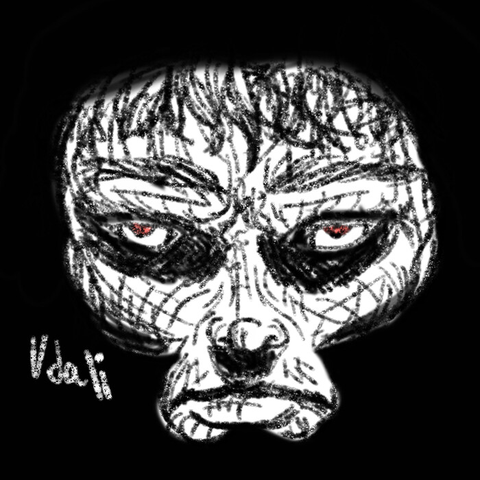 ArtStation - portrait. look of evil