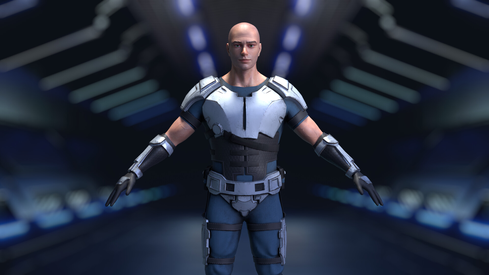 ArtStation - Character Name: Soldier Shadow Stalker