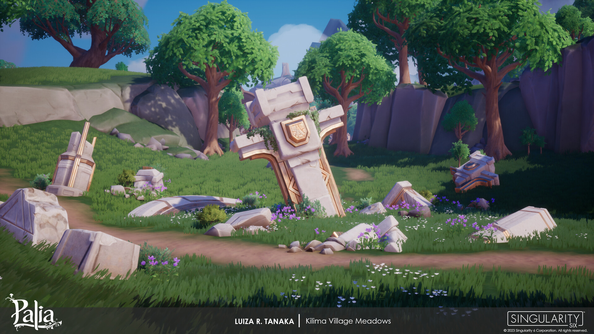 Luiza R. Tanaka - Palia: Kilima Village - Trees and Vistas