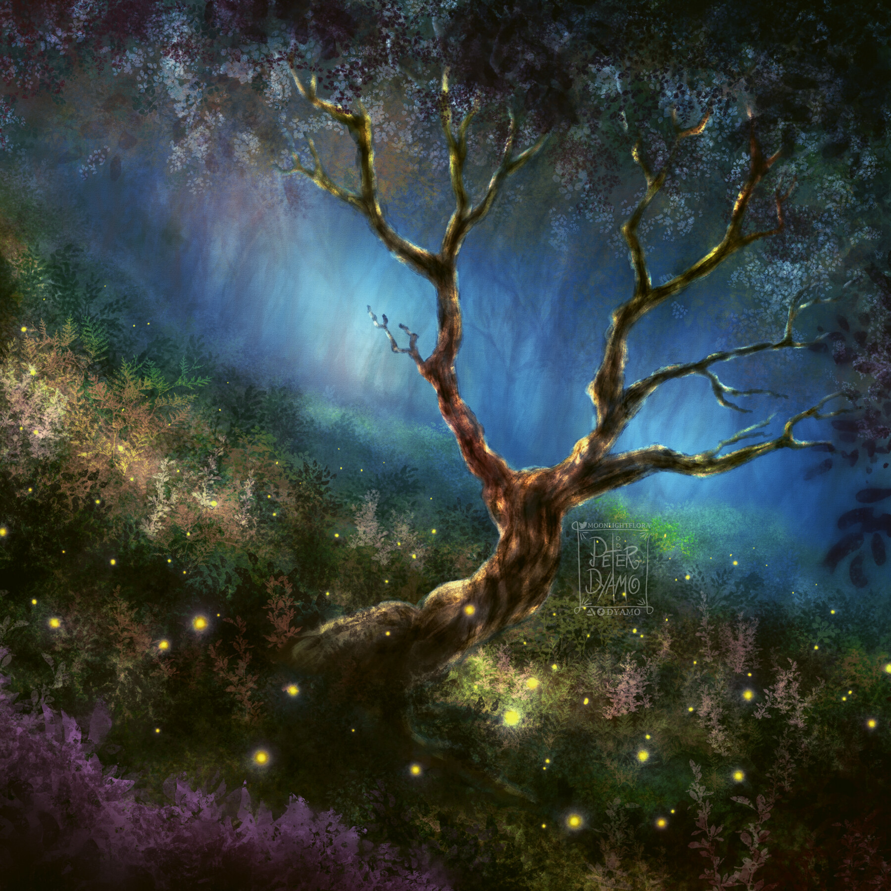 ArtStation - Moonlit Glade