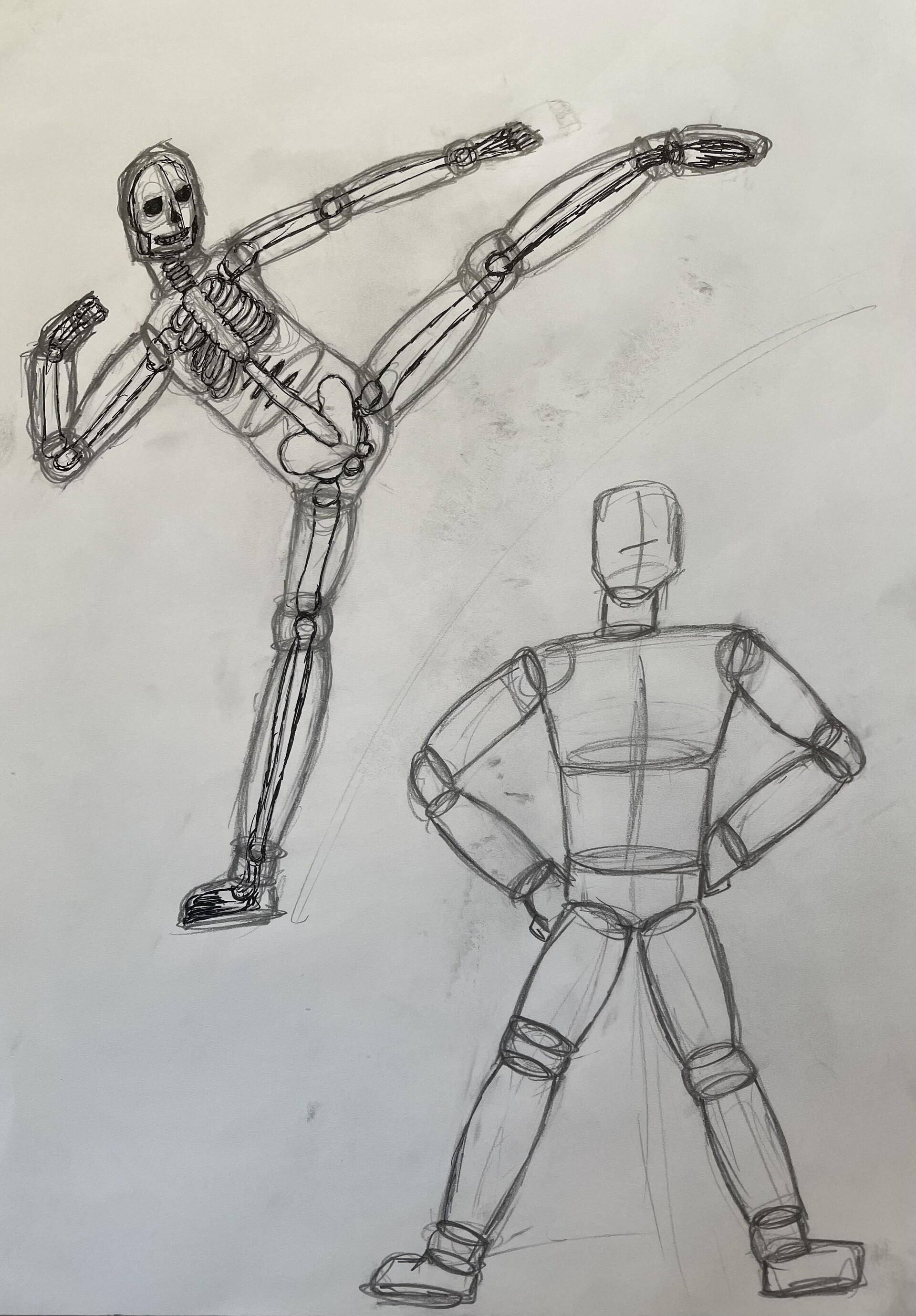 Body Movement Sketches