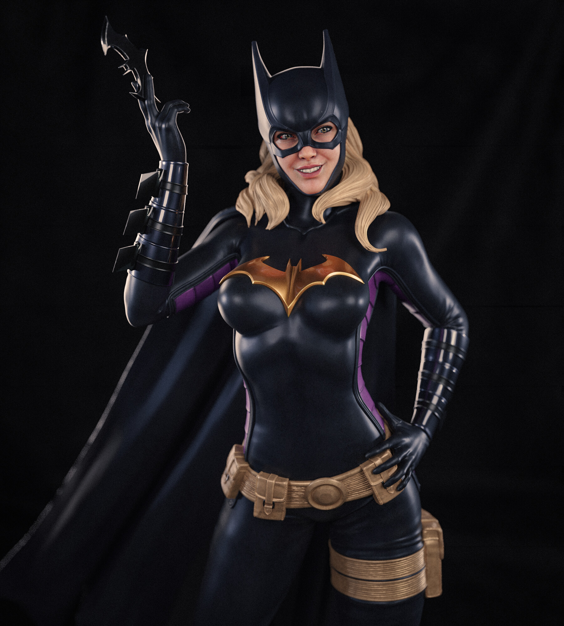 ArtStation - Batgirl (Stephanie Brown) - FanArt Statue
