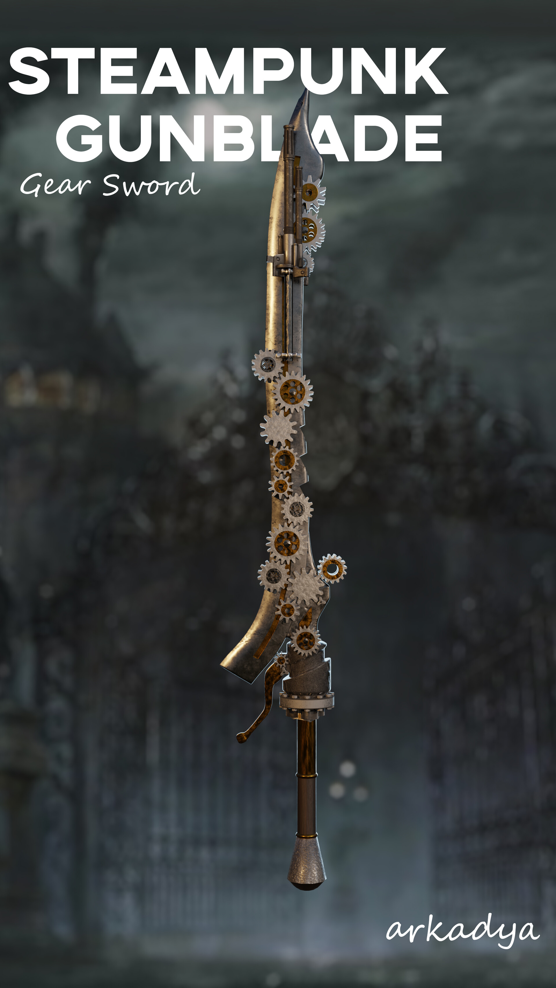 ArtStation - Gear Sword - Swordtember Series