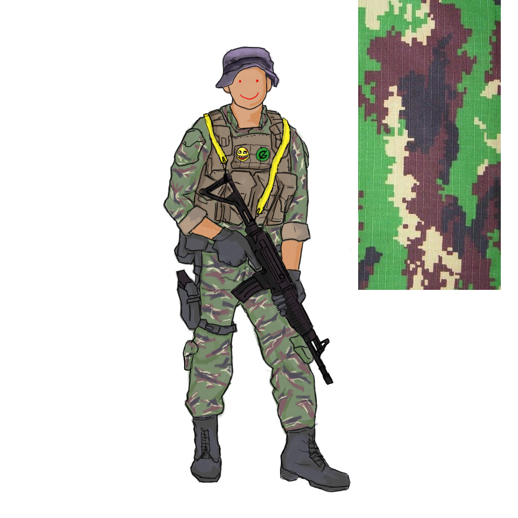 ArtStation - Indonesian SOF(Special Operations Forces)