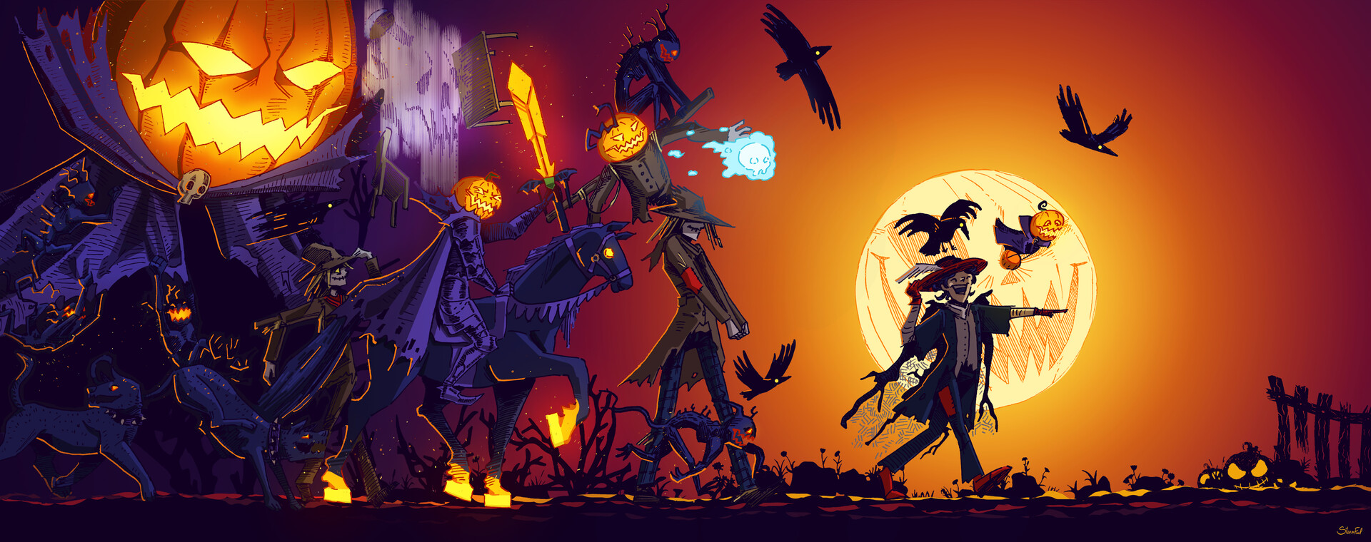 Terraria Pumpkin King