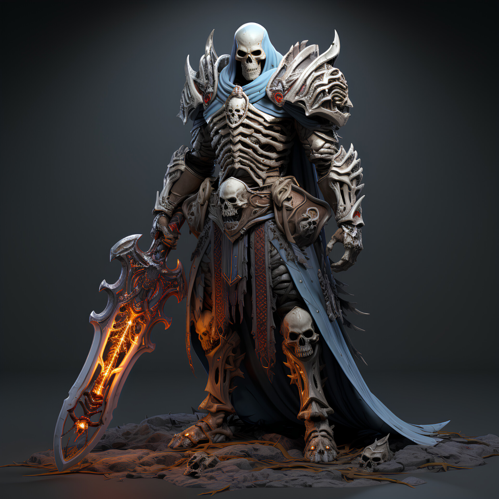 ArtStation - Skeleton Warrior Sculpt