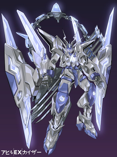 ArtStation - Custom White Gundam Commissioned by (@okisura)