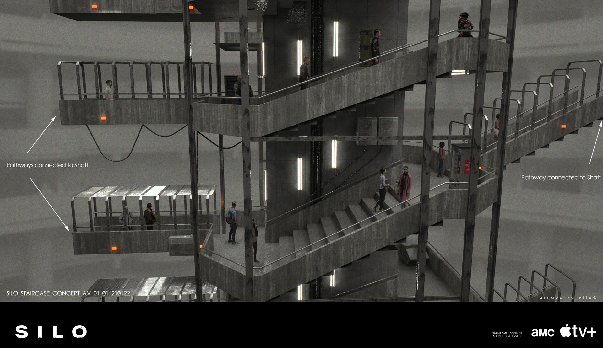 Arnaud Valette - SILO, Shaft Design