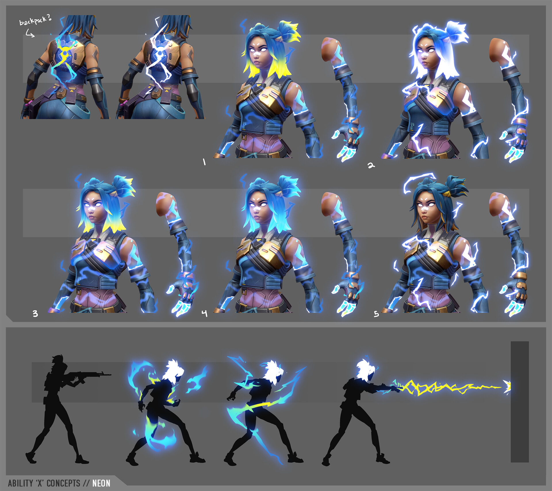 Gary Tanaka - VALORANT - Neon VFX Concepts