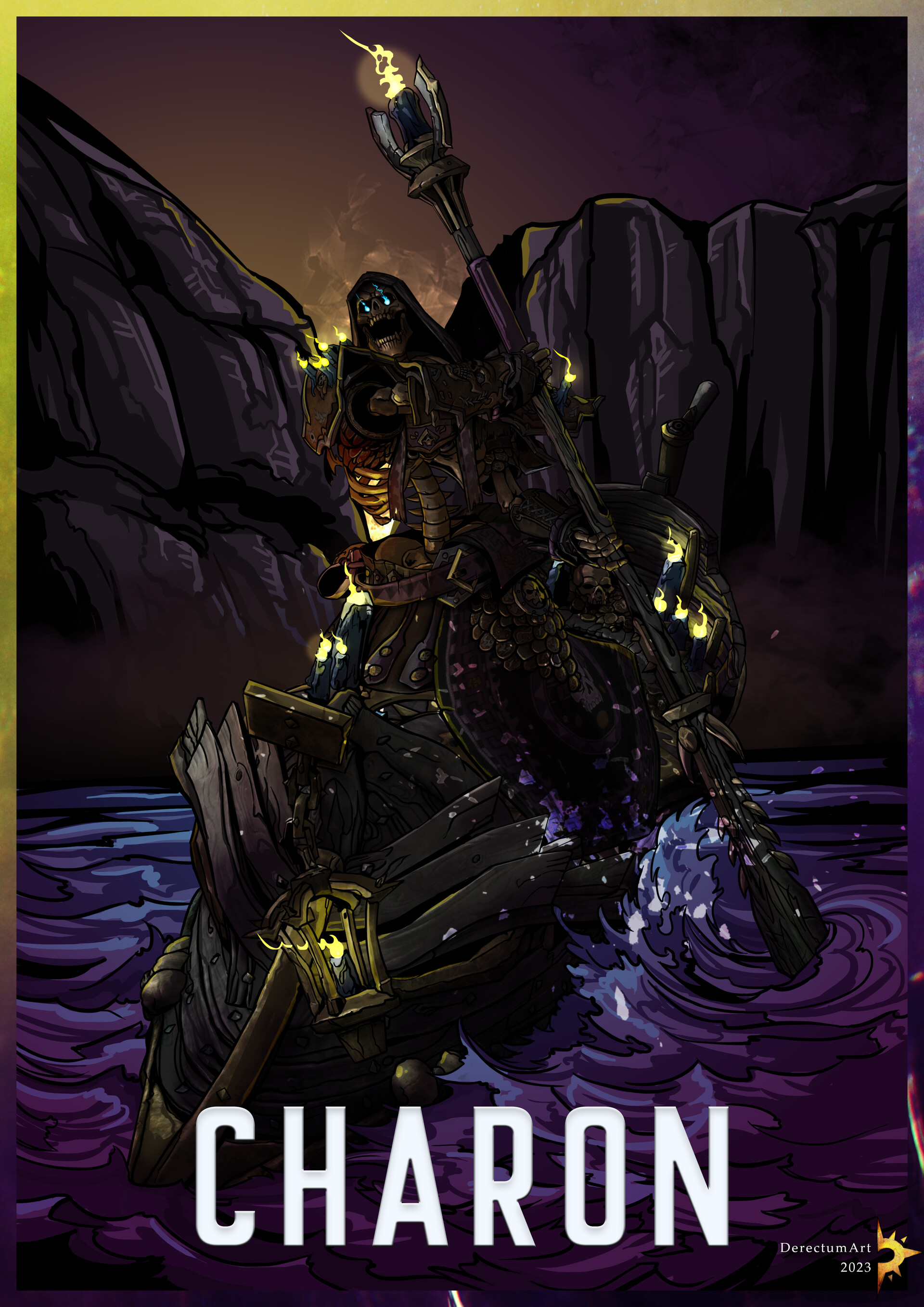 ArtStation - CHARON - Ferryman of the Dead