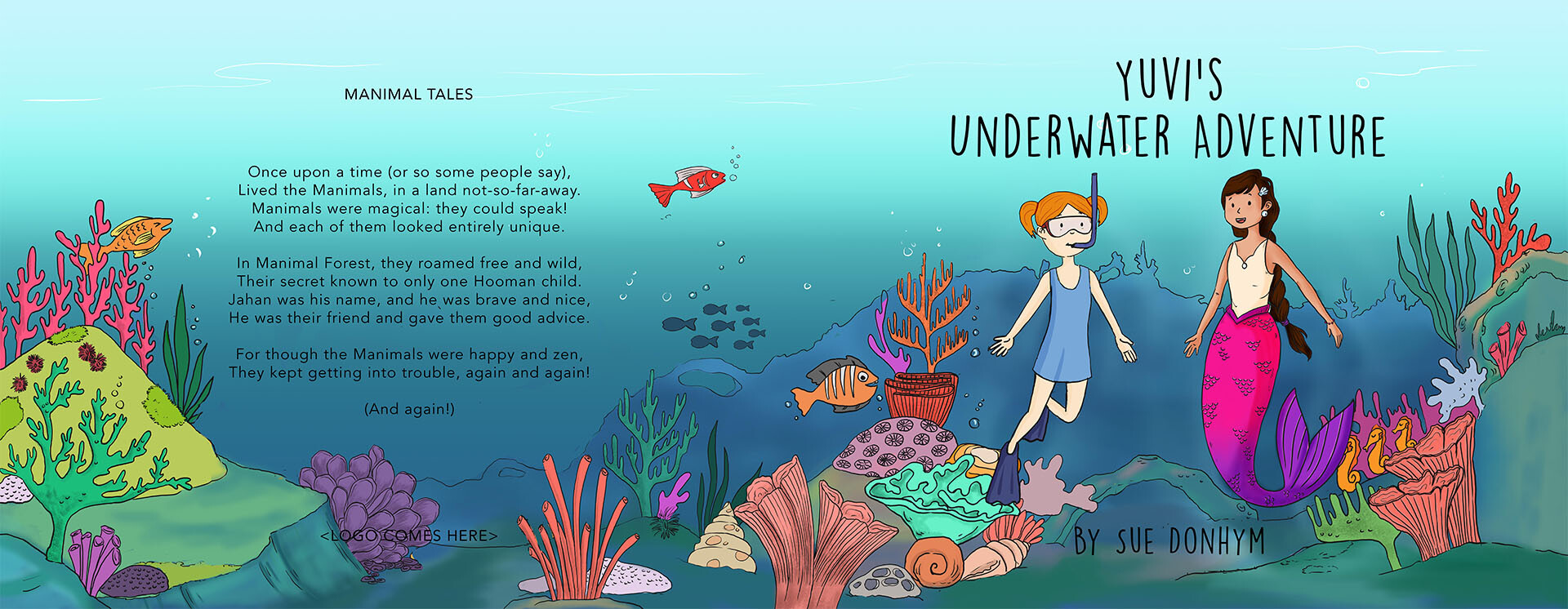 ArtStation - My Underwater Adventure- Book Illustration