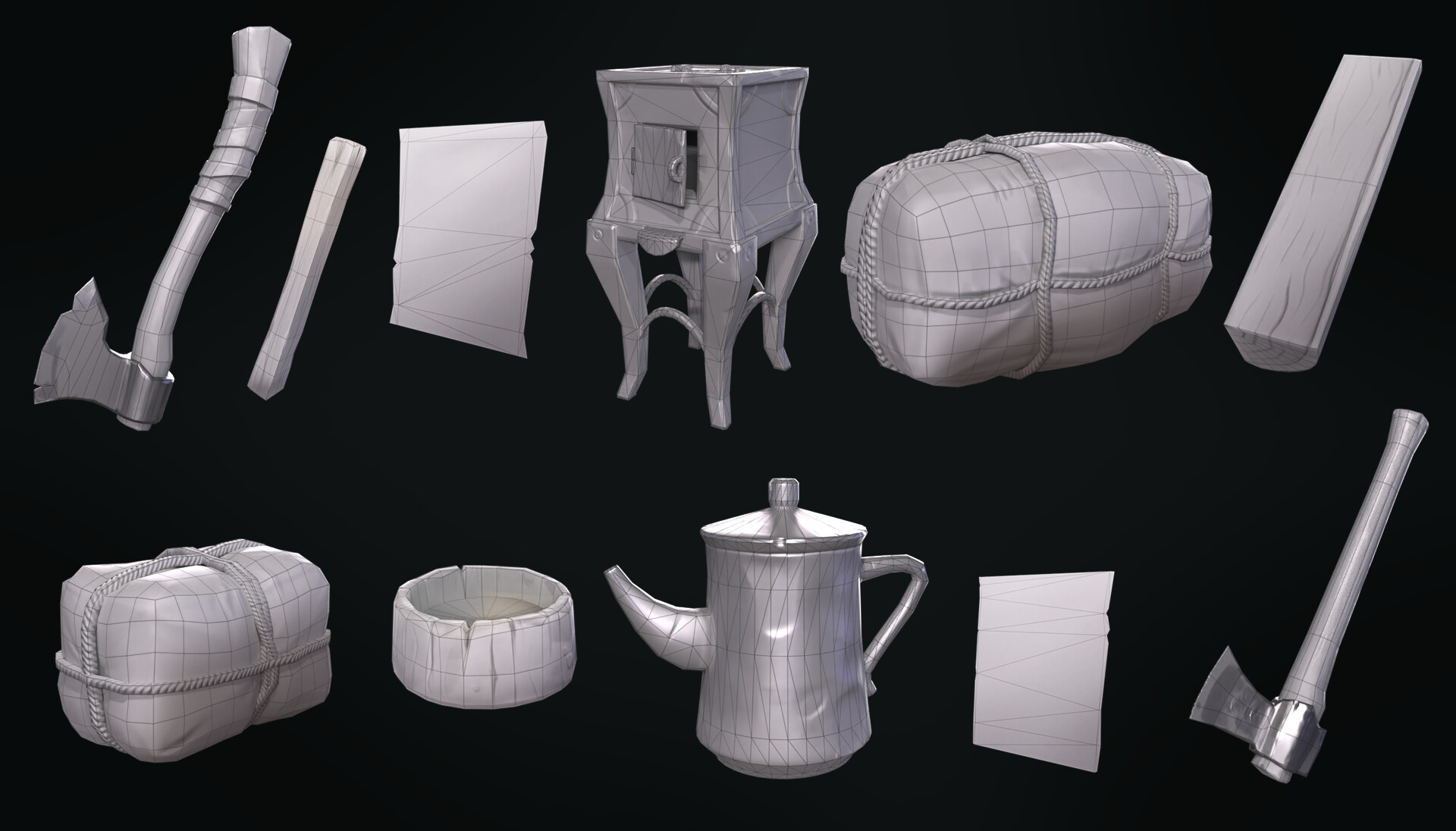 Grafit Studio - 3D Props Handpaint