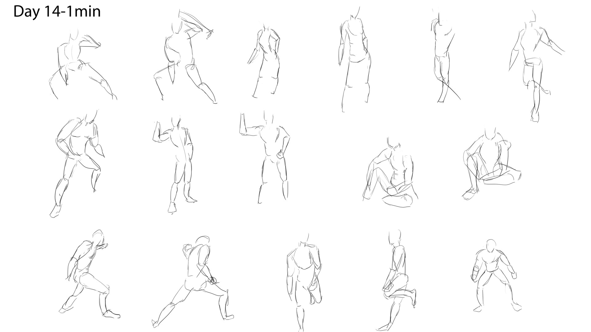 ArtStation - 1 min Gestures #14