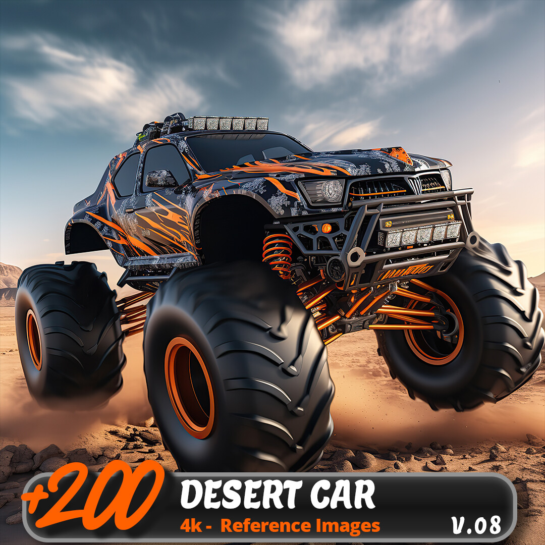 ArtStation - DESERT CAR VOL.08DESERT CAR VOL.08/ 4K/ Reference Image