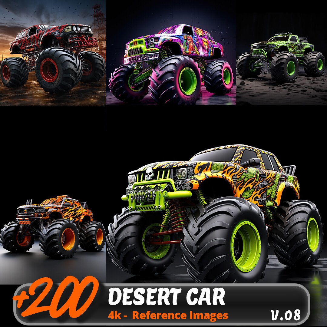 ArtStation - DESERT CAR VOL.08DESERT CAR VOL.08/ 4K/ Reference Image
