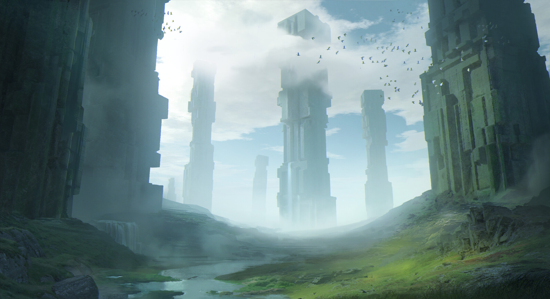 ArtStation - Sky Towers