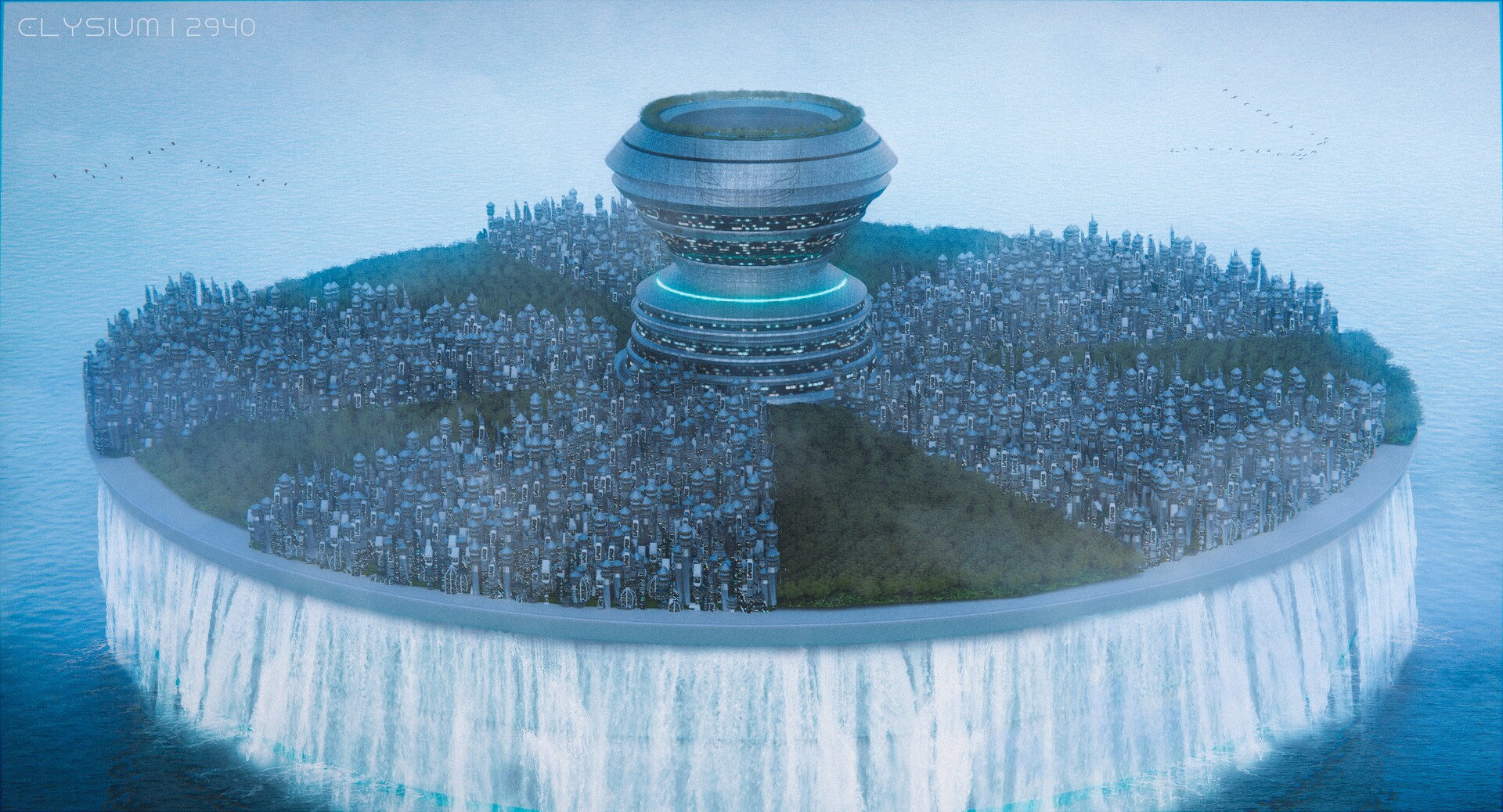 ArtStation - ELYSIUM | A TALE OF A PERFECT CITY
