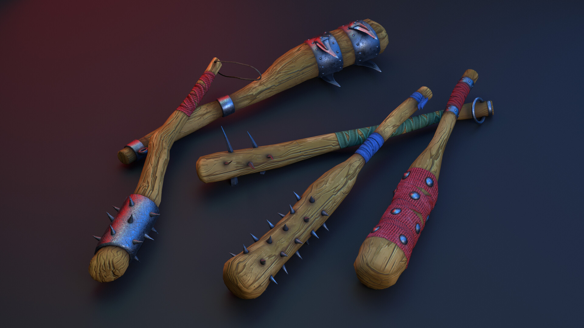 ArtStation - Nailed Scrap Bats