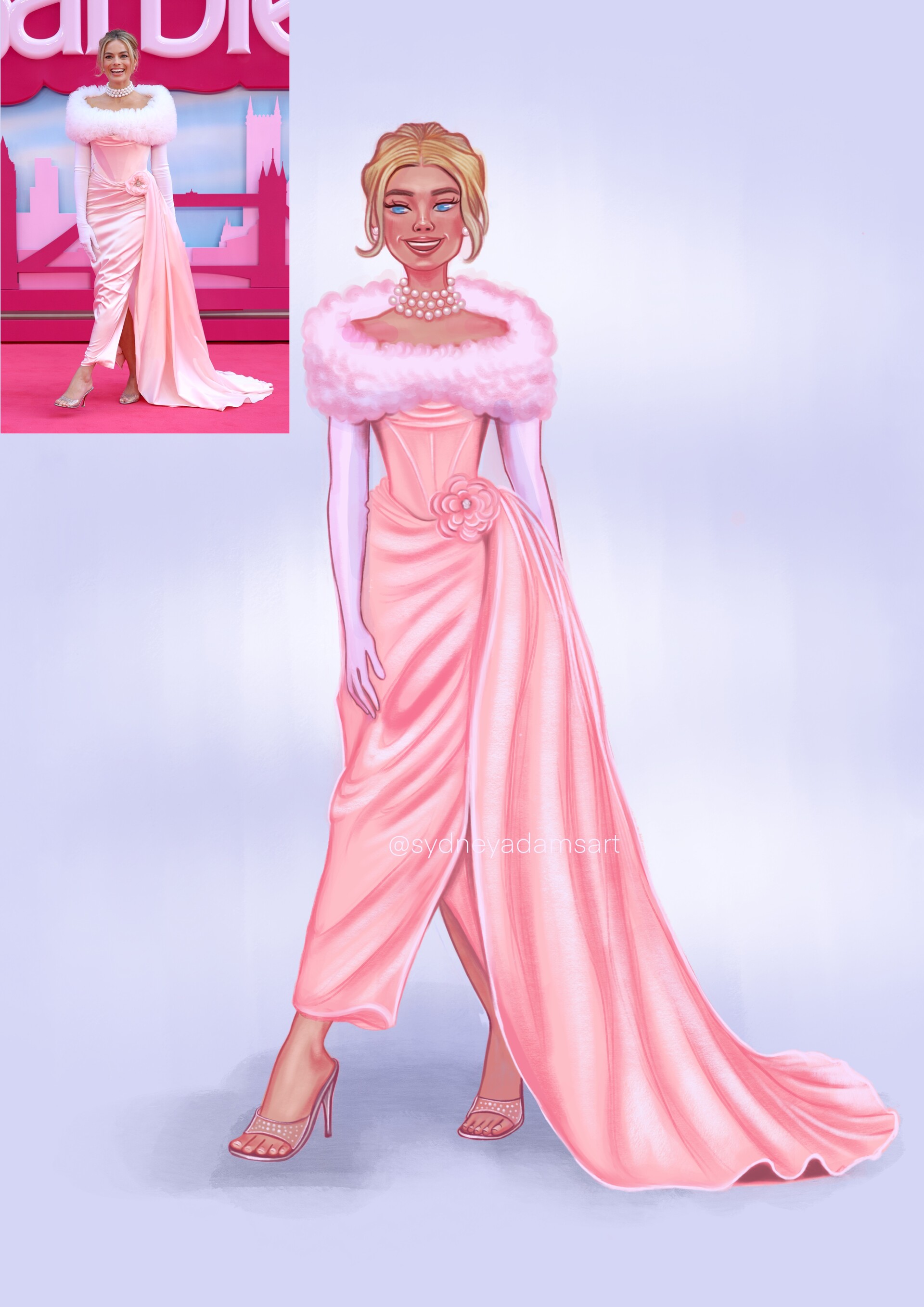 ArtStation - Enchanted Evening Margot