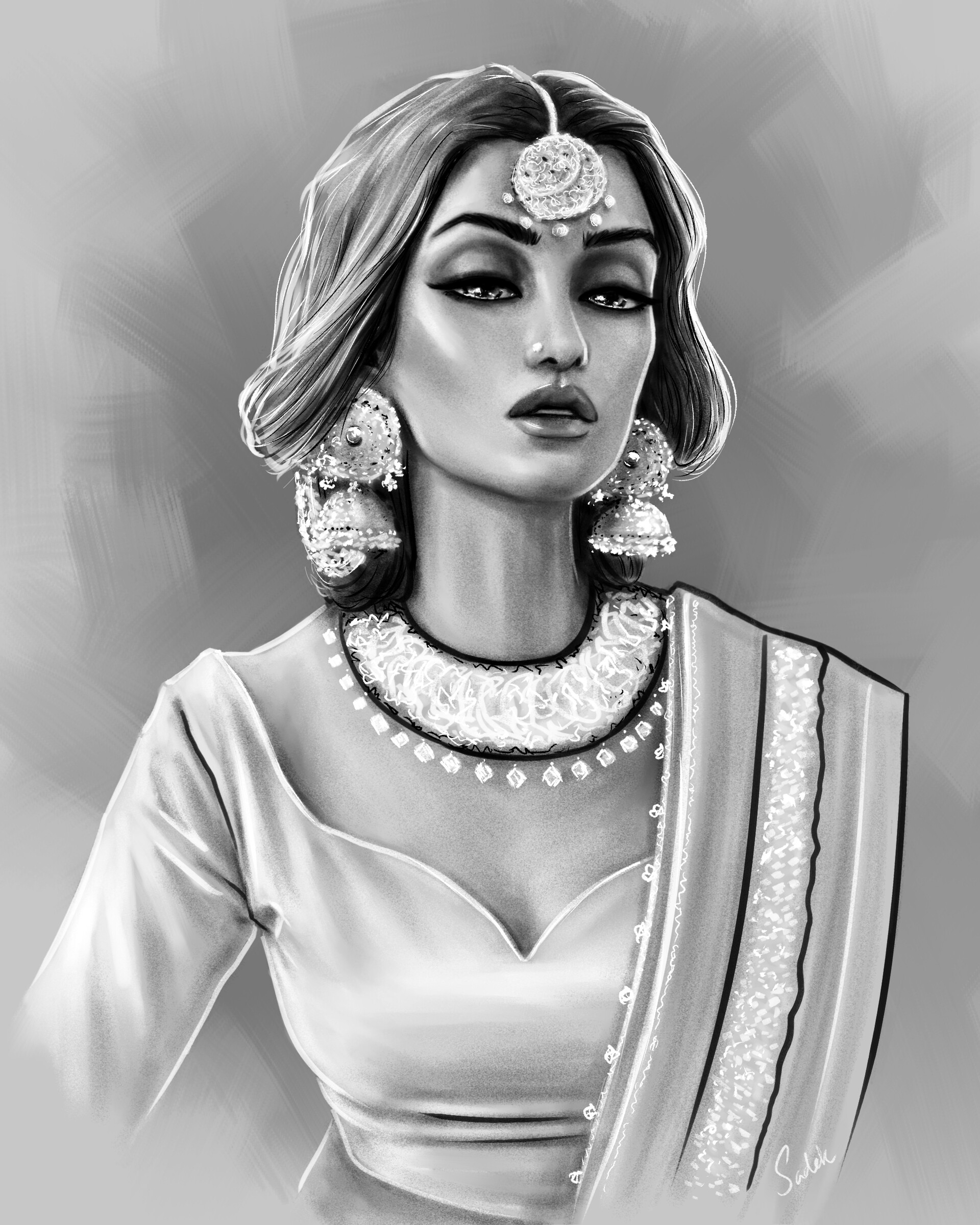 ArtStation - Bridal Sketch