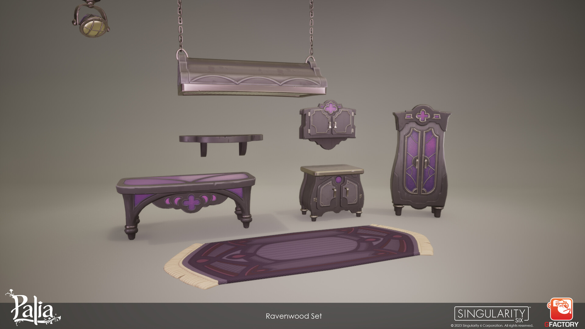 GFactory - Furniture - Ravenwood Set