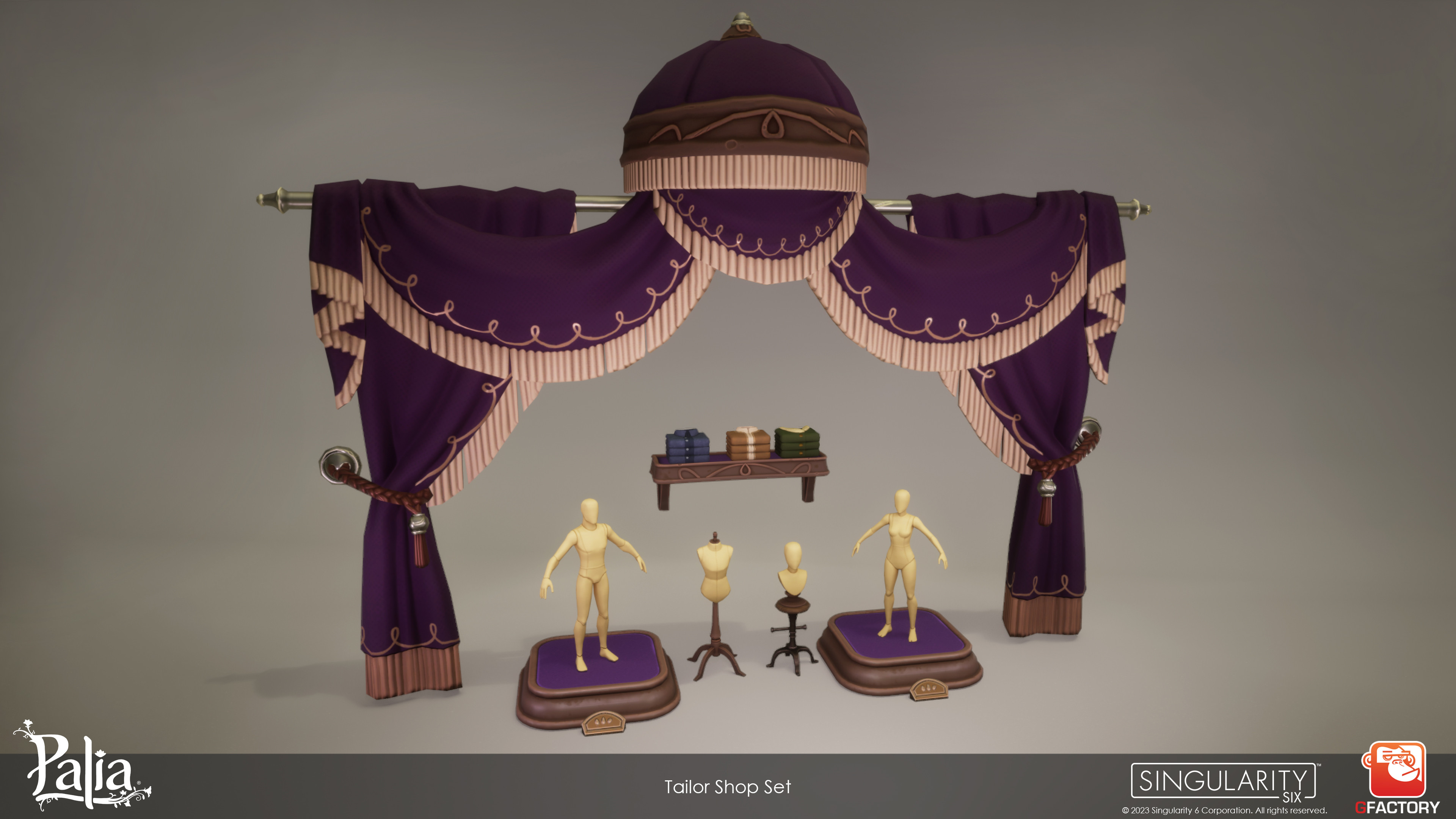 GFactory - Furniture - Tailor Shop Set