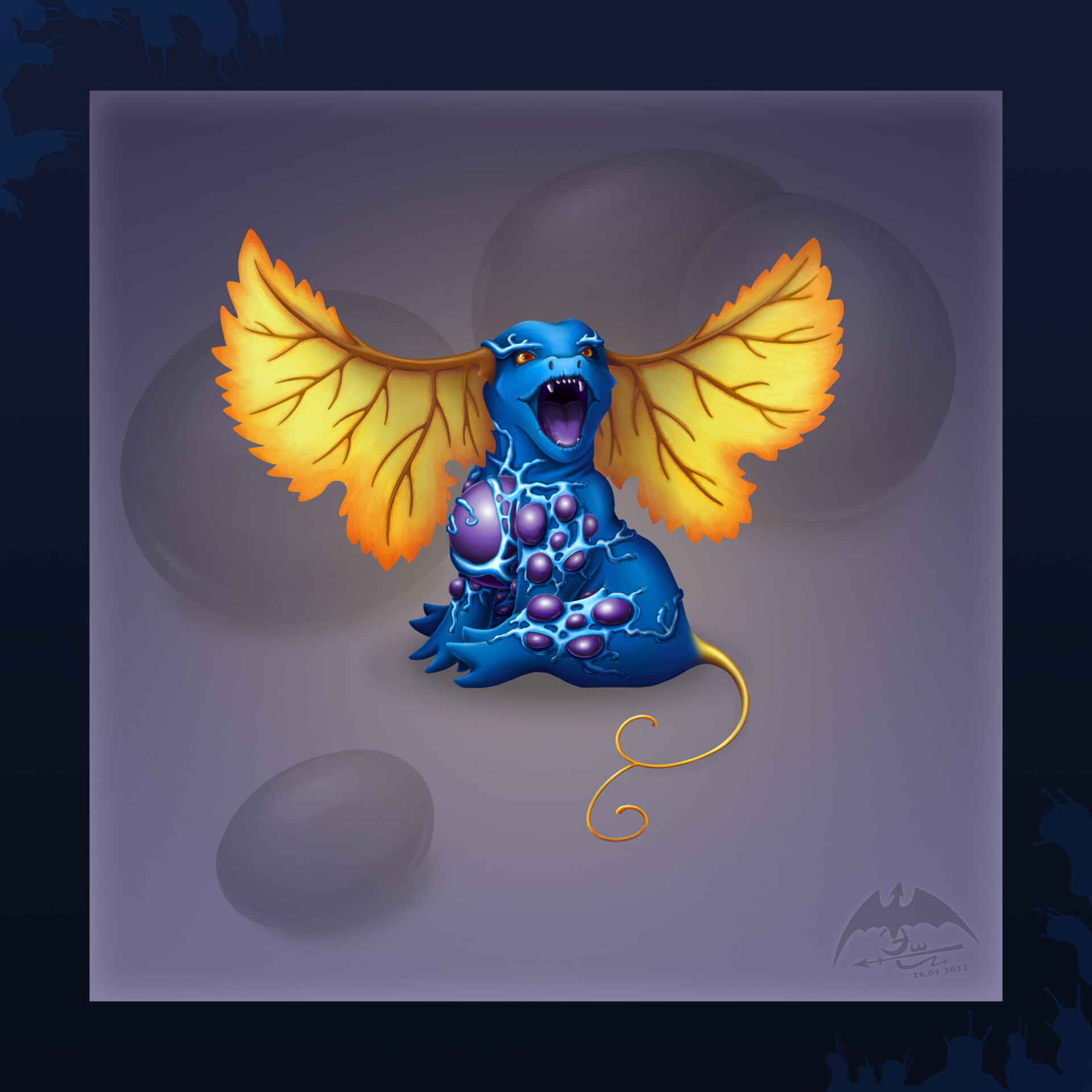 ArtStation - Grape monster