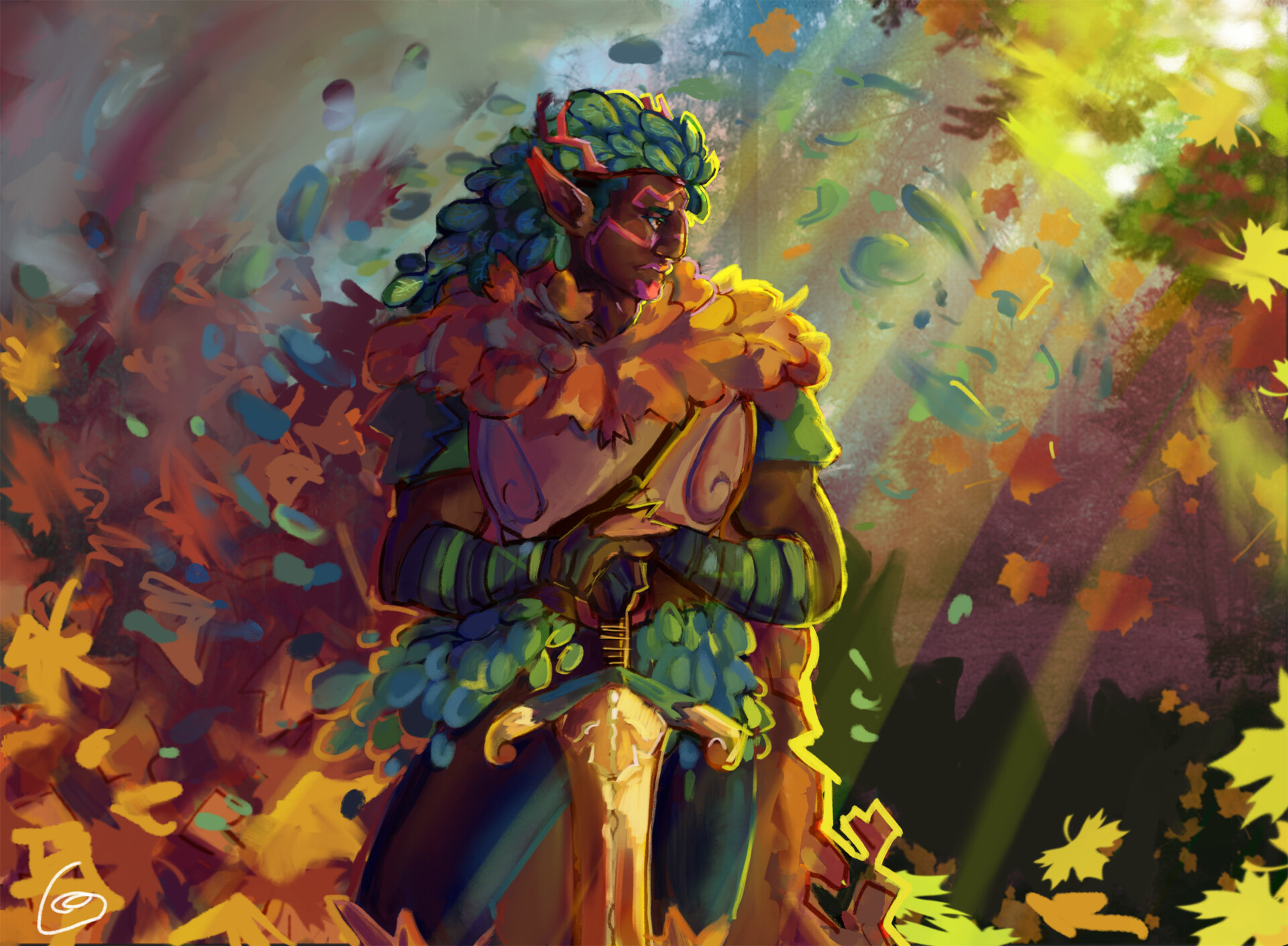 ArtStation - MTG stylized ilustration