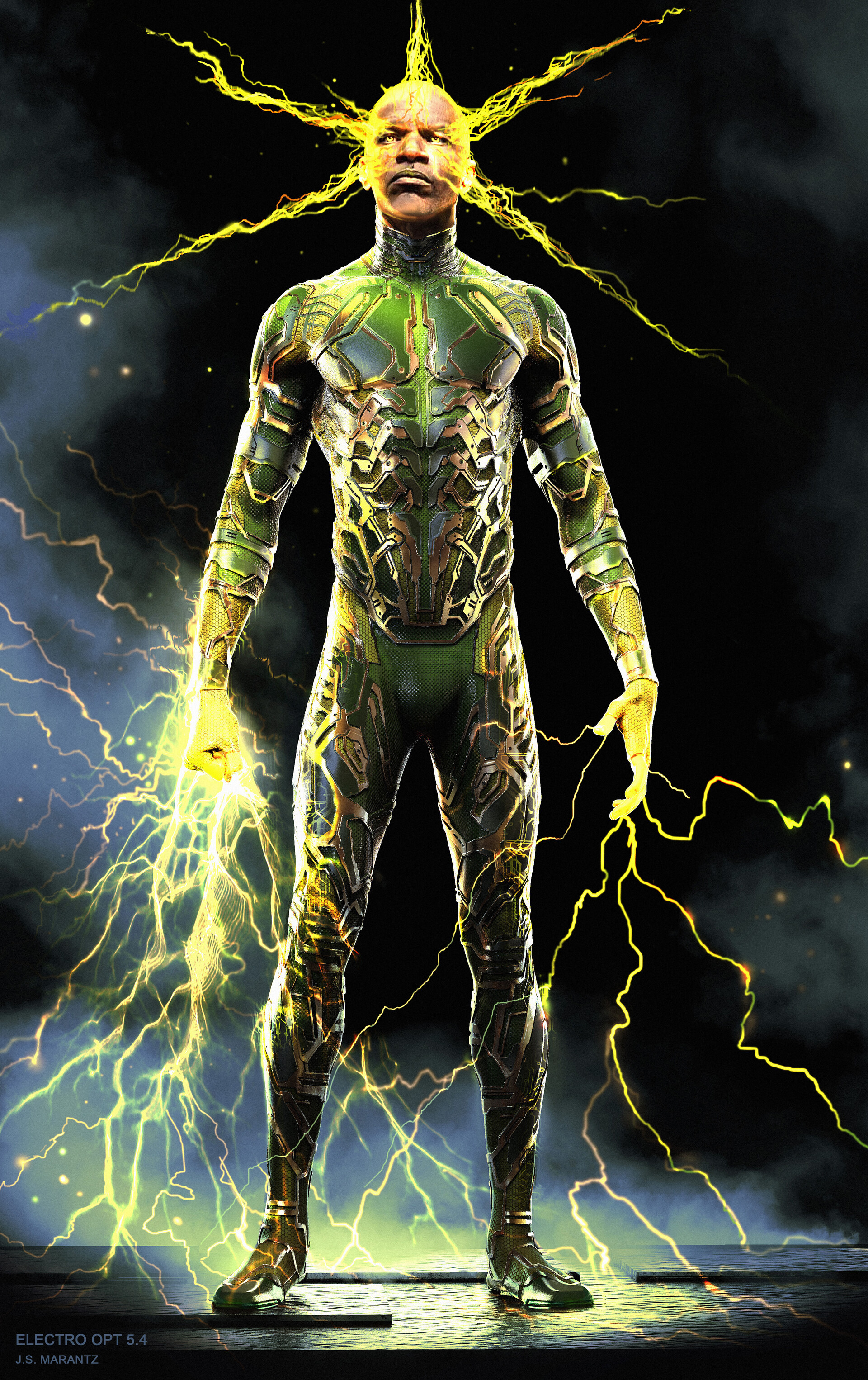 ArtStation - Spiderman No Way Home: ELECTRO Conceptart