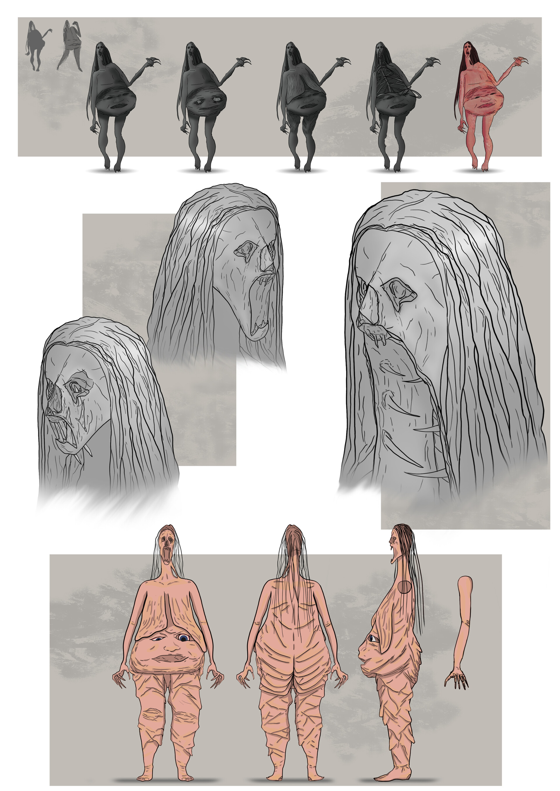 ArtStation - Horror Game Enemy