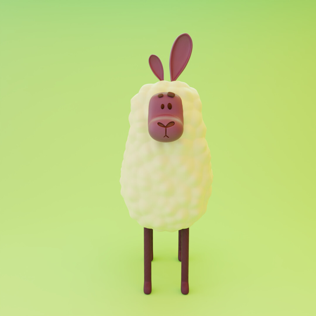 ArtStation - Sheep Modeling
